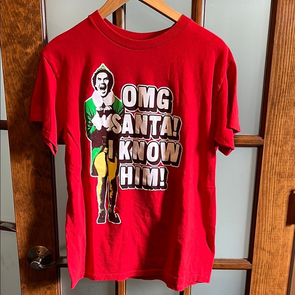 ELF | Shirts | Elf Red Graphic Tshirt | Poshmark